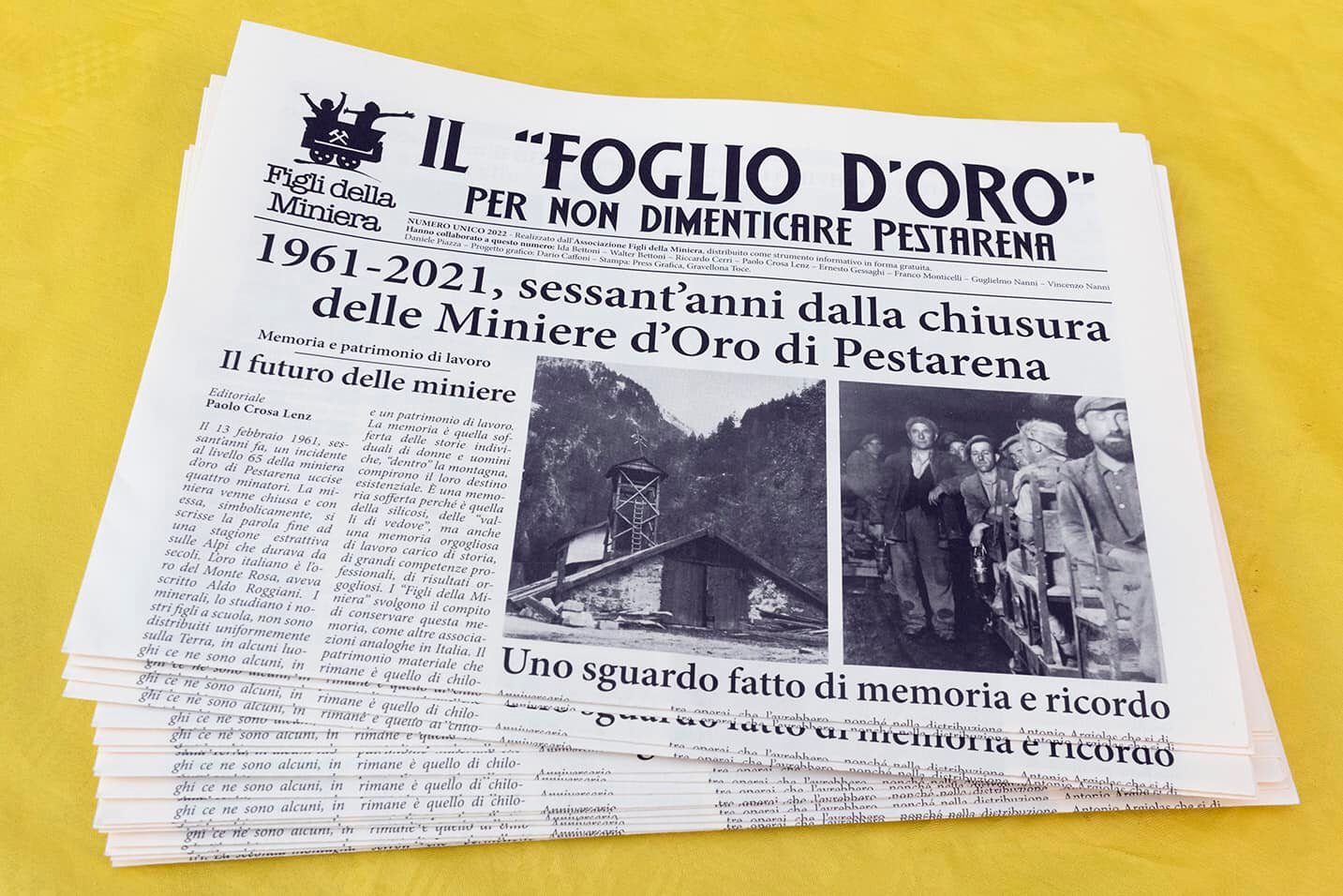 Pestarena, presentato il nuovo numero de “Il Foglio d’Oro” - Ossolanews.it
