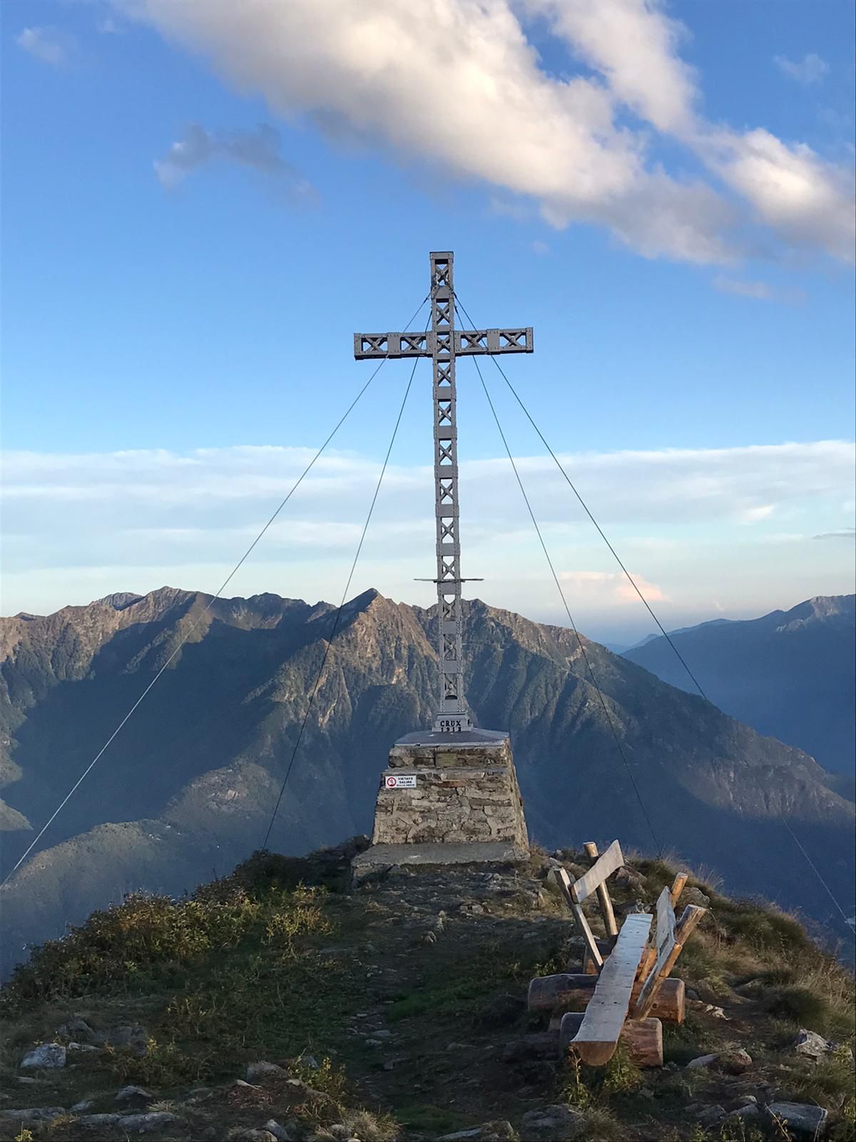 La croce del Moncucco compie 110 anni - Ossolanews.it